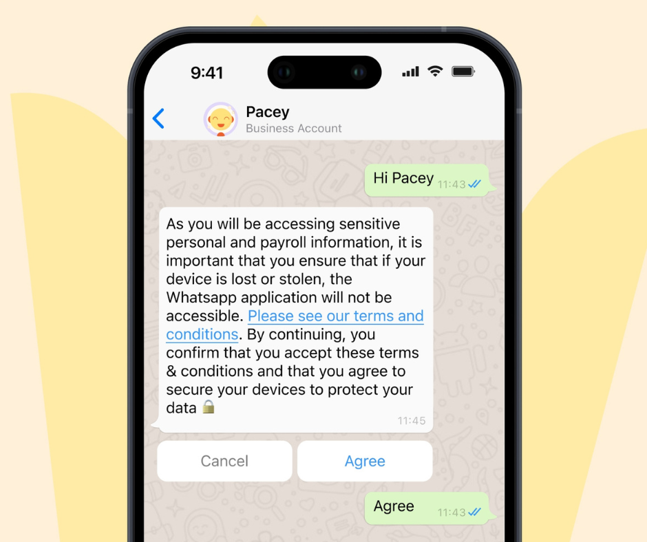 WhatsApp Employee Self-Service | Deel Local Payroll